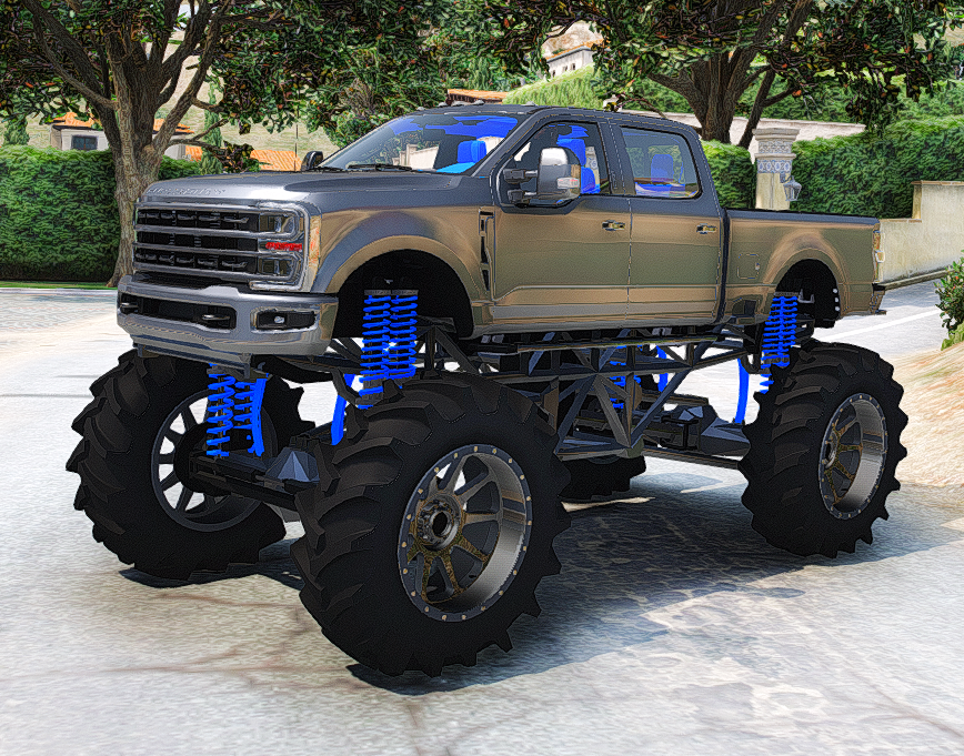 Ford F-350 “SkyJacked Beast” – Mega Mudder Edition – Core-District
